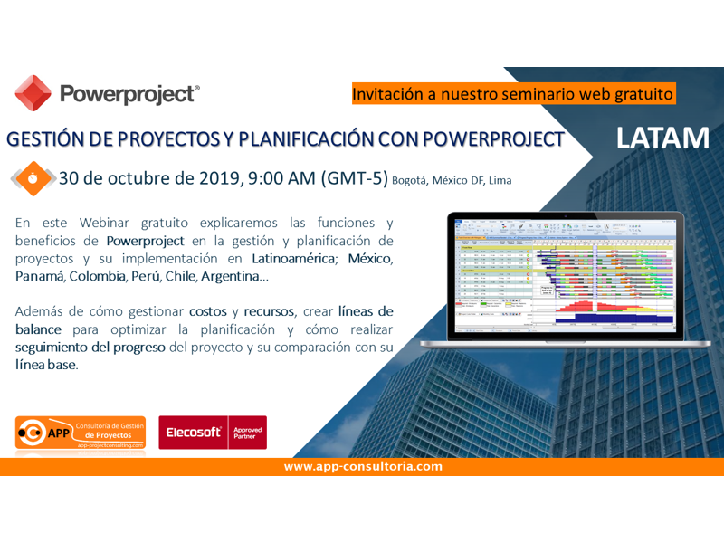 Project Management & Planning with Powerproject - APP Consultoria