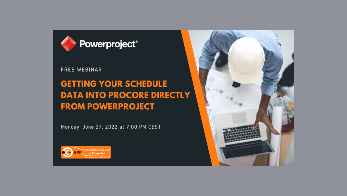Getting your schedule data into Procore directly from Powerproject